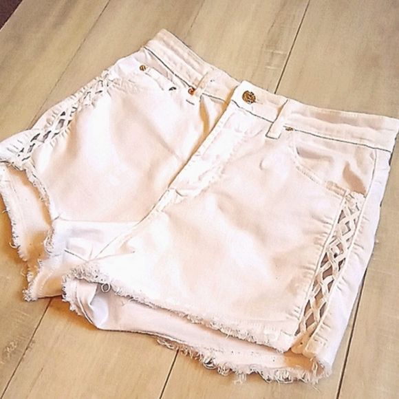 Parkers | Shorts | Side Criss Cross Shorts | Poshmark